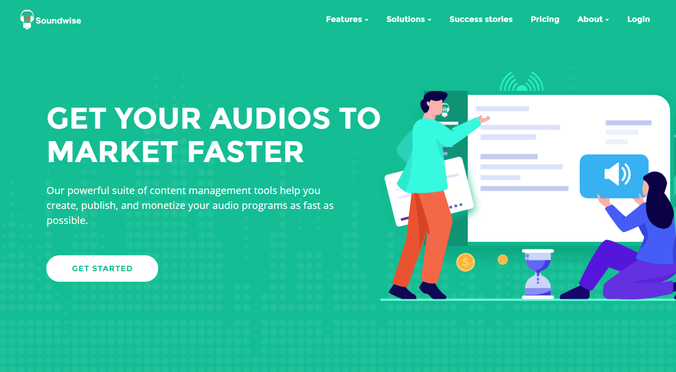 Get your audios to market faster | Soundwise