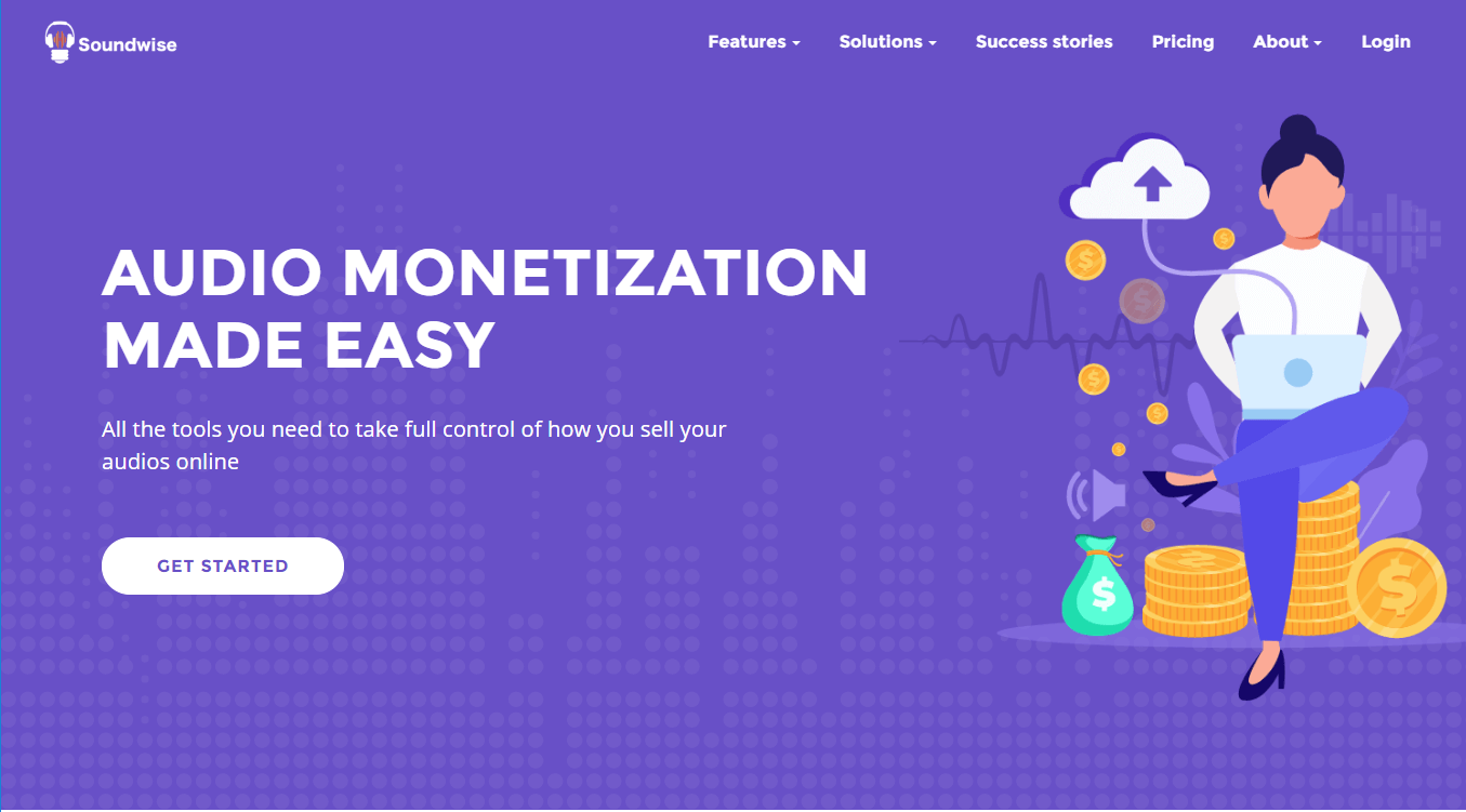 Audio monetization made easy | Soundwise